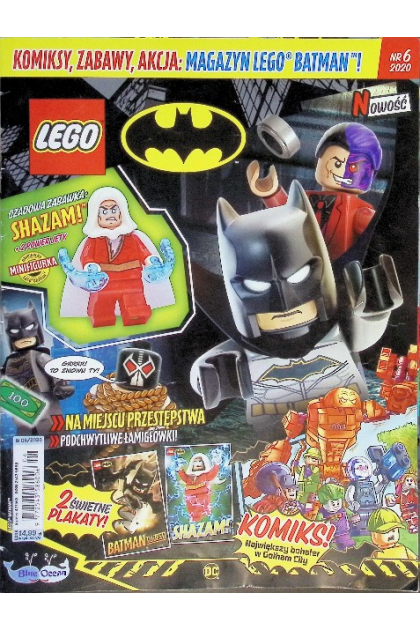Lego Batman Nr 6 / 20 Shazam! - książka | Tezeusz.pl